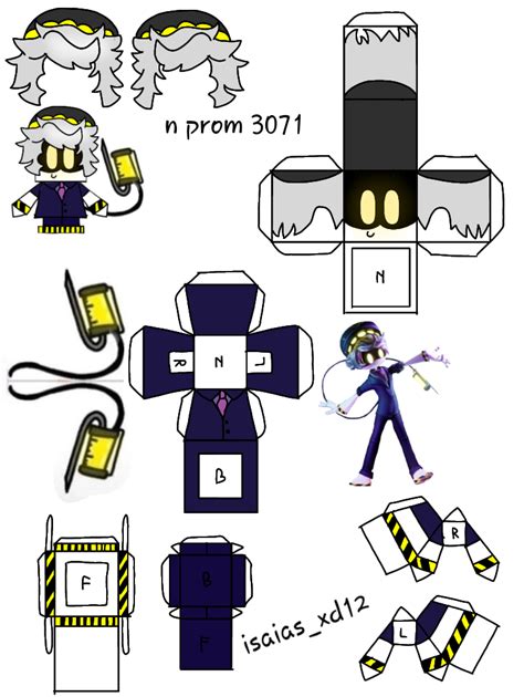 Papercraft De Murder Drones