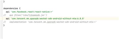 react native 0 65 1版本无法判断是否已安装微信 · issue 182 · little snow fox react