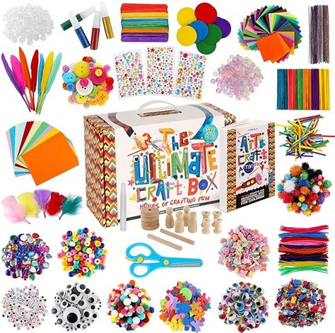 Aandr Co 3000 Pcs Arts And Crafts Supplies And Materials For