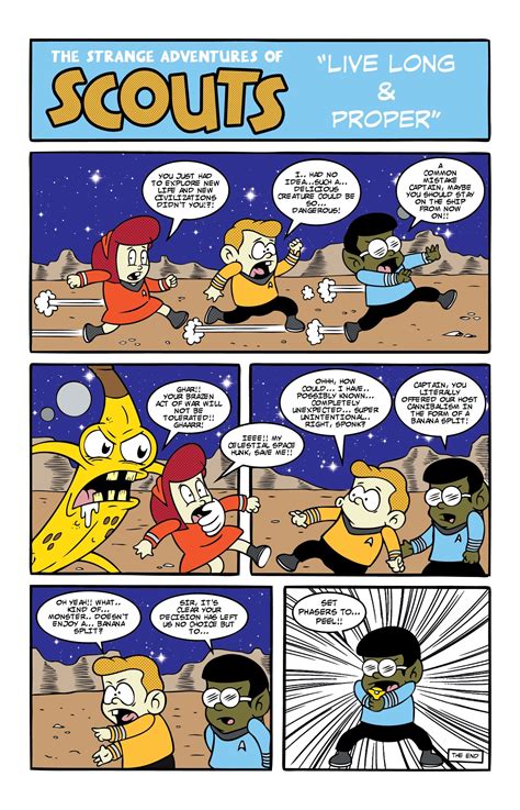 Scouts — Striped Socks Comics