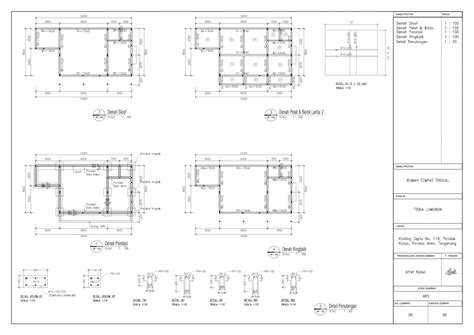 Gambar Imb Rumah Ibu Sun Jasa Gambar Imb