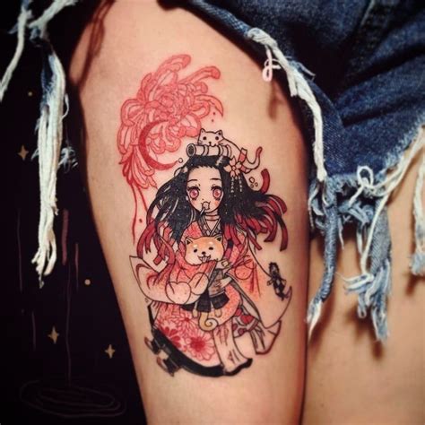 Demon Slayer Tattoo Nezuko Artofit