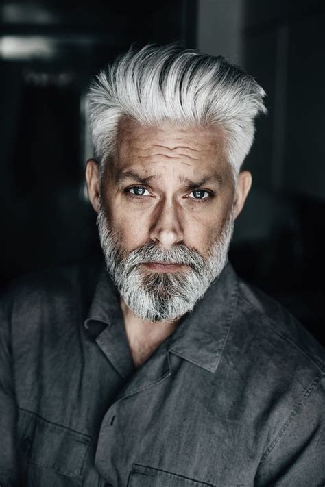 Mens Hair Color 20 Ideas Embodying Gray Hair With Style And