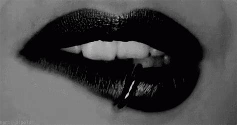 Lip Biting Tumblr 