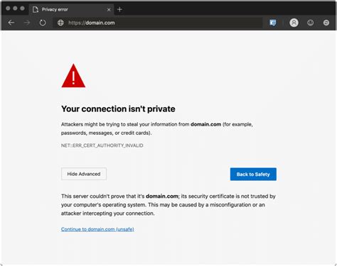 Its Easy To Fix NET ERR CERT AUTHORITY INVALID Error Simple Methods WP Pals