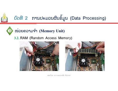 Chapter 2 ລະບົບຄອມພິວເຕີ Computer System Pdf