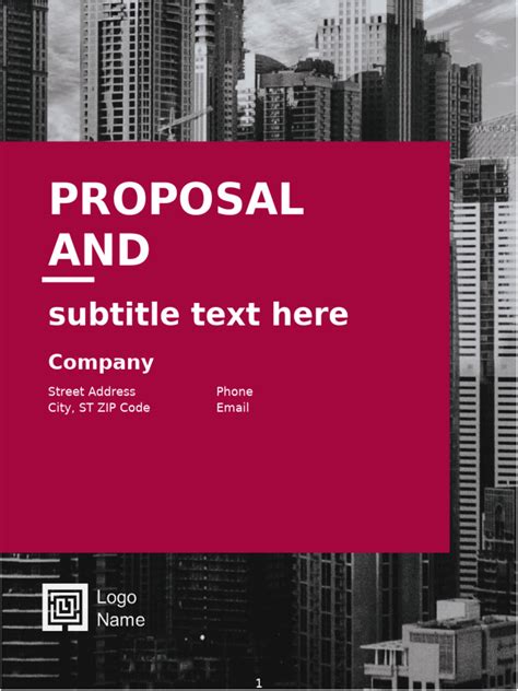 Busines Plan Black Pdf