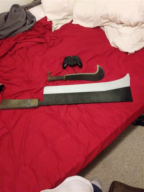 I Got A Bigger Version Of Renas Cleaver Commissioned It Arrived Today R Higurashinonakakoroni