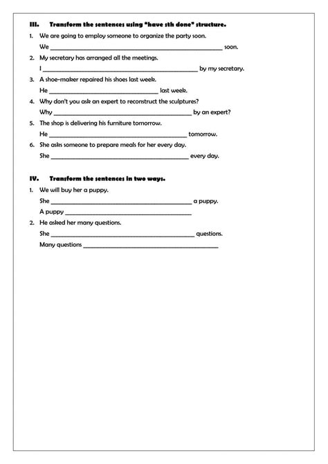 The Passives 2 Worksheet Live Worksheets
