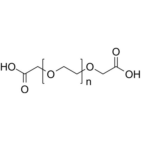Poly Ethylene Glycol Bis Carboxymethyl Ether Mw 600 Crosslinking Agent Medchemexpress