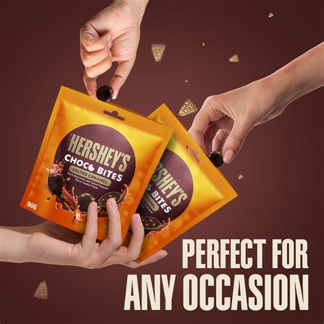 Hersheys Salted Caramel Choco Bites 81 G Online At Best Price Lulu Uae
