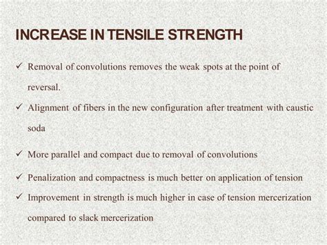 Mercerizing Process Pptx