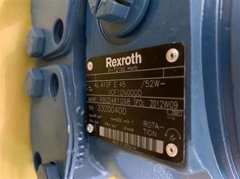 Zhenyuan Axial Piston Fixed Motor A10fe A10fm Series Al A10fe2352