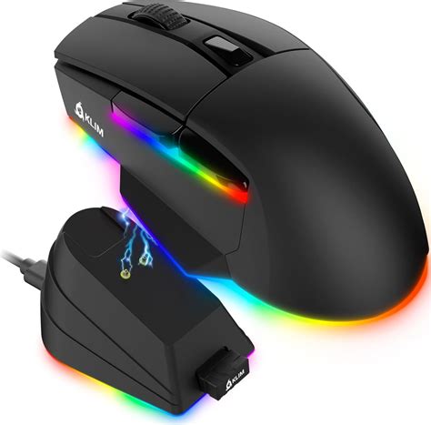 Klim Blaze X Rgb New Rechargeable Wireless Gaming Mouse
