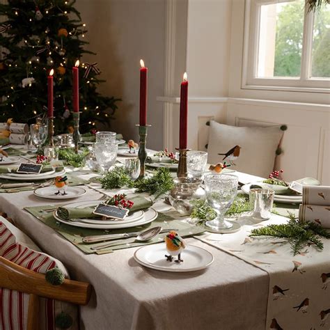 Robin Neutral Table Runner By Sophie Allport