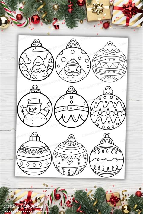 Printable Christmas Ornaments Happy Labor Day Print Christmas