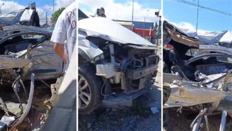 Coronel Conductor De Auto Queda Grave Tras Colisión Entre Biotren Y Vehículo