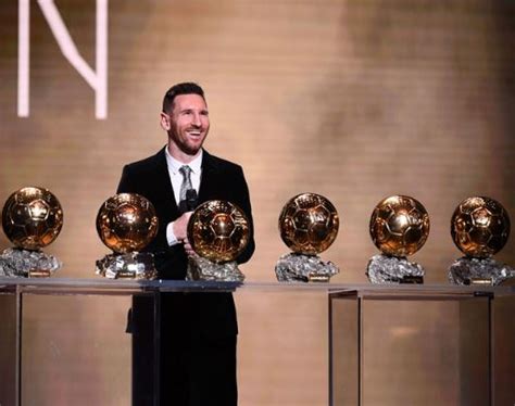 Ballon Dor 2019 Lionel Messi Wins The Title For Record Sixth Time