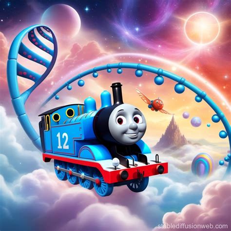 Thomas The Tank Engine And Friends In A Scene That Resembles The Fast