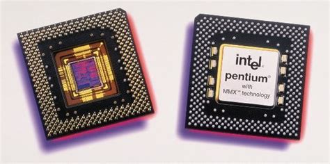 Intel Pentium Mmx Cpu Museum Museum Of Microprocessors And Die Photography