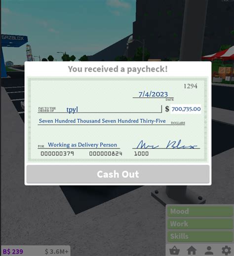 Most Money Ive Earned While Working Rbloxburg
