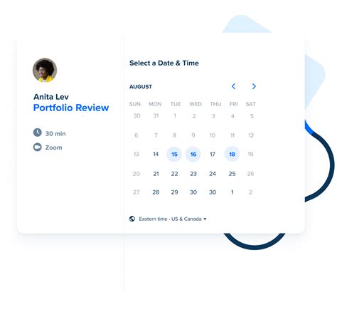 Financial Services Scheduling Software Solution Calendly