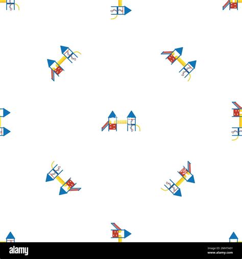 Playground Pattern Seamless Vector Stock Vector Image And Art Alamy