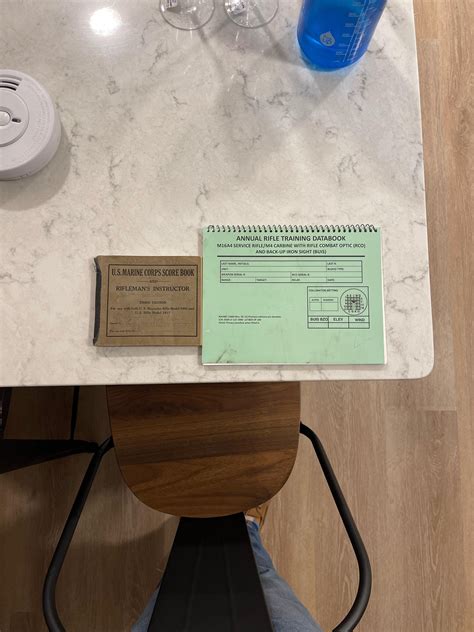 Old Annual Rifle Training Data Book R Usmc