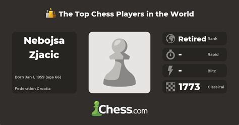 Nebojsa Zjacic Top Chess Players