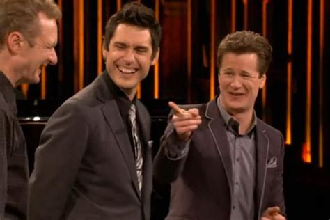Ryan Stiles Jeff Davis And Jonathan Mangum From Improv A Ganza Love
