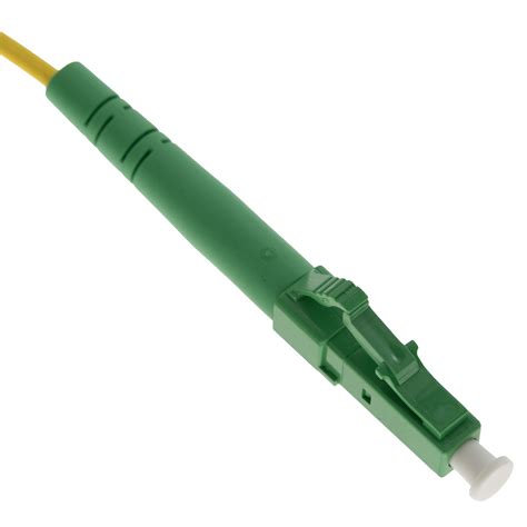 Lcapc Epoxy Connector Simplex 30mm Os2 Green Boot 20pc