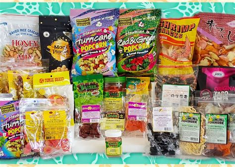 Hawaiian Foods Only From Hawaii Hawaiian Food Hawaiian Snacks
