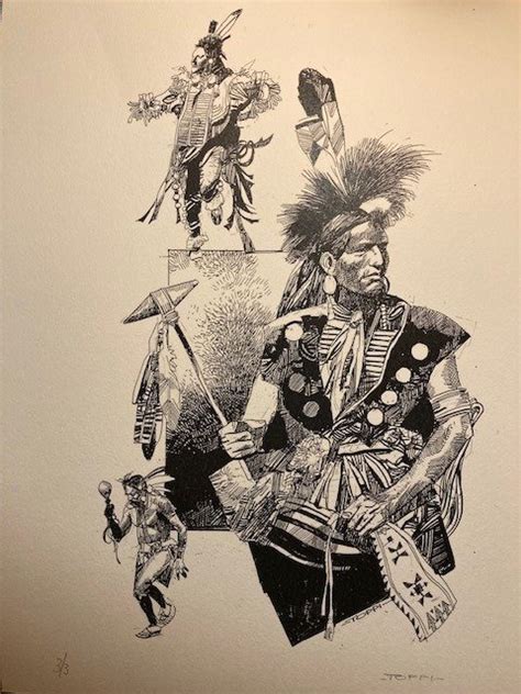 Sergio Toppi 1 Grafica Firmata A Matita Da Sergio Toppi Catawiki