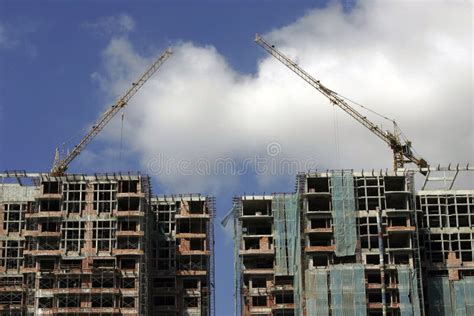 Building Under Construction Stock Image Image Of Architecture