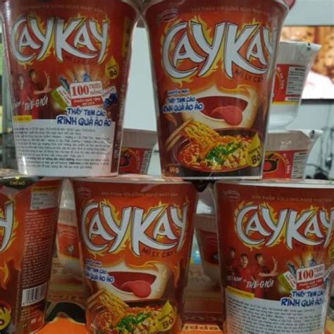MÌ Ly Cay Caykay 66g Shopee Việt Nam