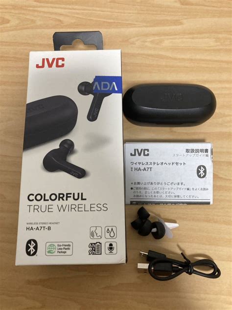 Yahooオークション Ha A7t B Jvc ワイヤレスステレオヘッドセット