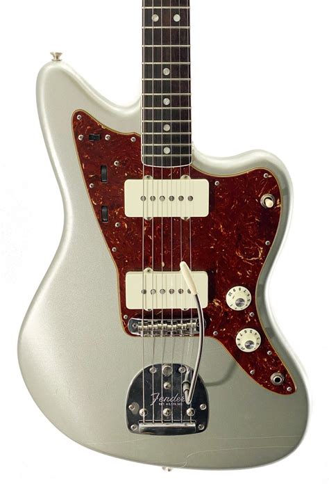 2015 Fender 65 Avri Jazzmaster Inca Silver W Lollars Ohsc