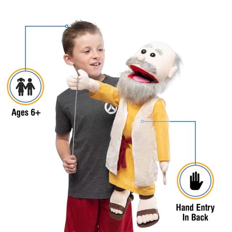 Moses Puppet 25 The Puppet Store