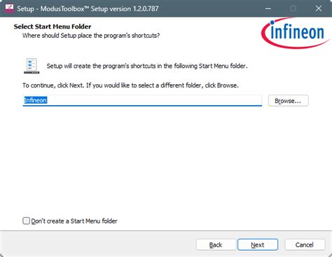 Installing Modustoolbox™ Software Infineon Developer Community