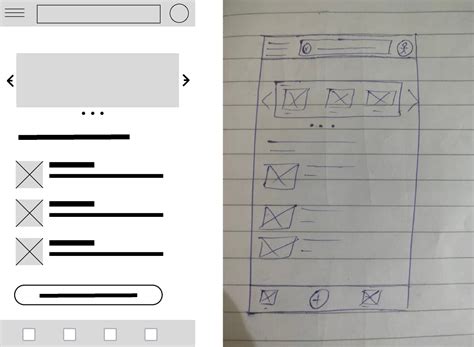 First Wireframe Design Figma