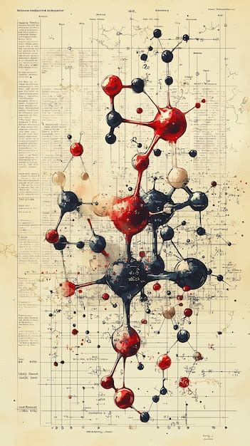 Analytical Chemistry Vector Graphic Showing Composition Of Common