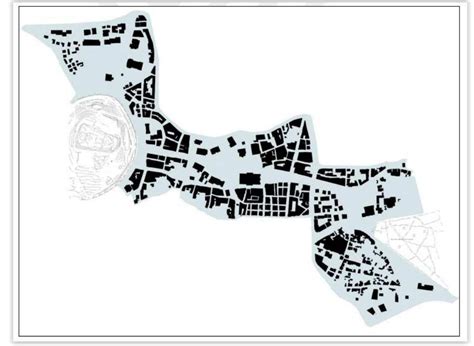 The Figure Ground Map Of Konya Historical City Center