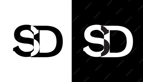 Premium Vector Initial Letter Sd Logo Design Creative Modern Symbol Icon Monogram