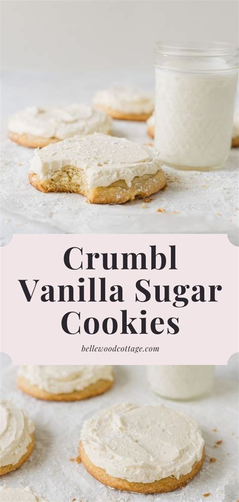 Indulge In Crumbl Vanilla Sugar Cookies