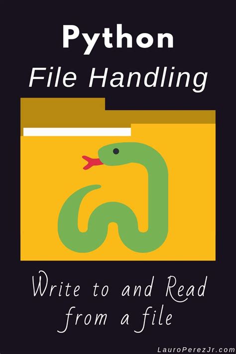 Python File Handling Write To And Read From A File Beginner Guide