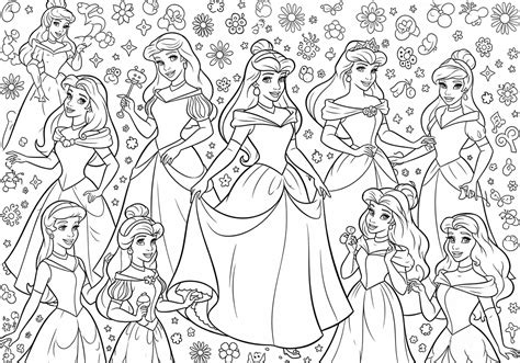 Frozen Printable Disney Princess Coloring Pages 2025