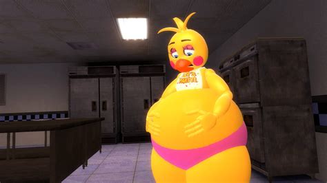 Chubby Toy Chica With Her Beak By Crowman22004 On Deviantart