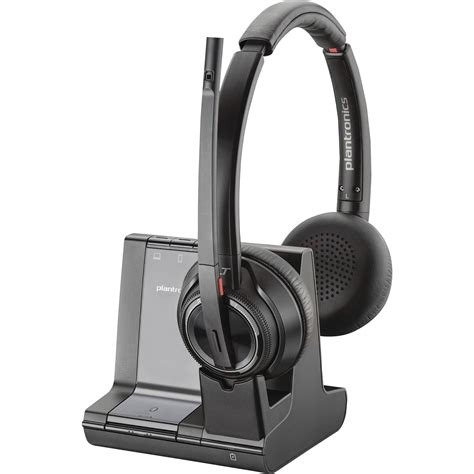 Poly Savi Wireless Headset System Black