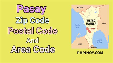 Pasay Zip Codes List Phpinoy