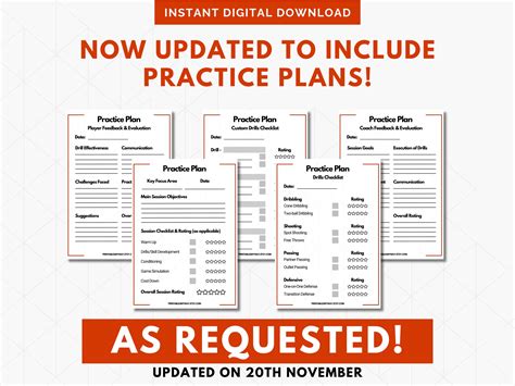 Basketball Coaching Sheet Printable Basketball Journal Basketball